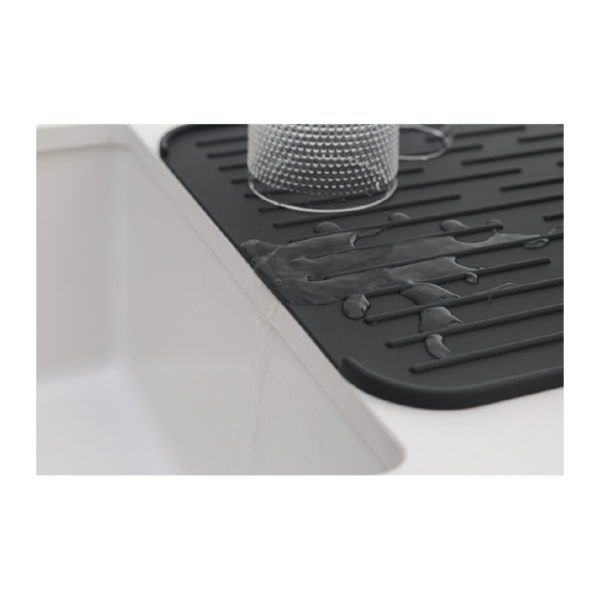 Diskunderlägg Silikon, Mörkgrå - Önska