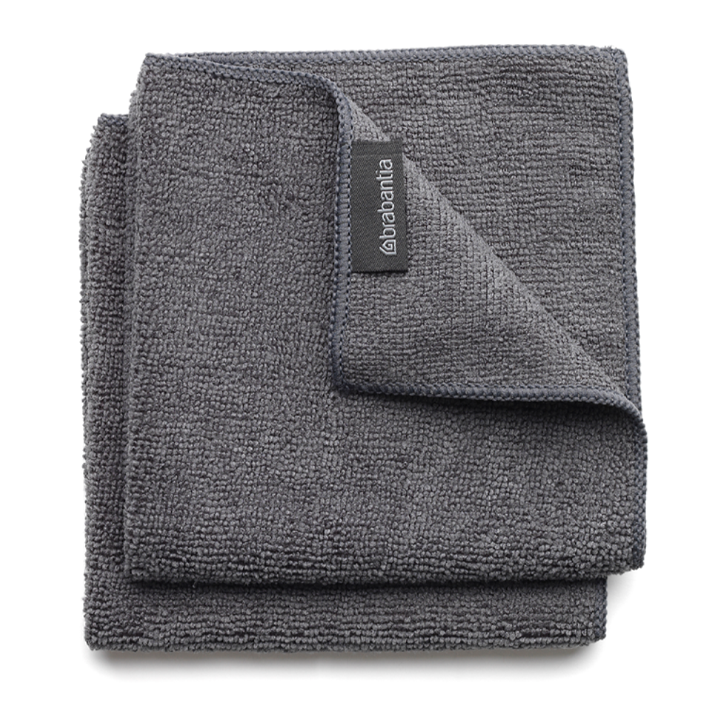 Disktrasa i Microfiber 2-pack, Mörkgrå - Önska