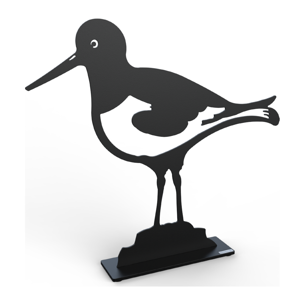 Strandskata 40cm, Svart Struktur - Önska